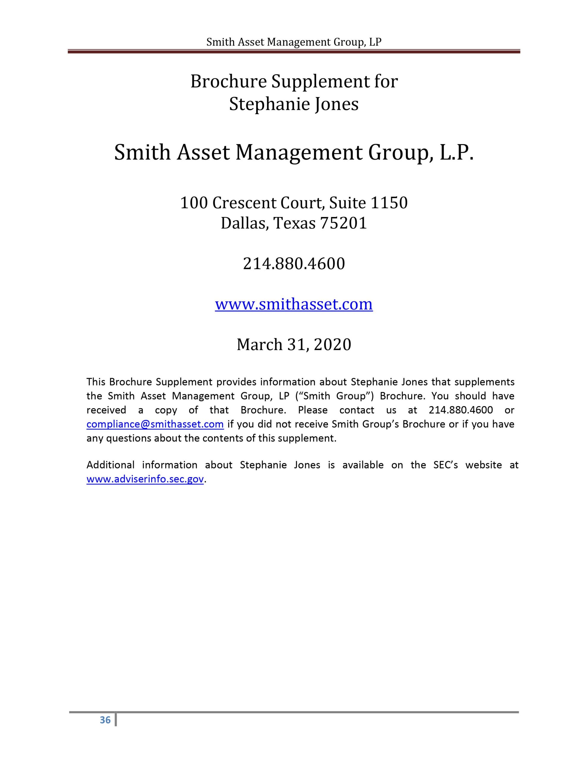 brochure | Smith Group Asset Management